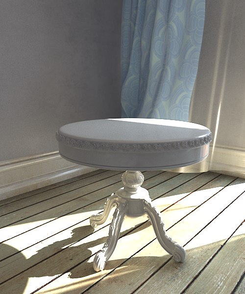 free table 3d model