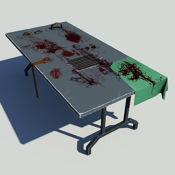 3d torture table model