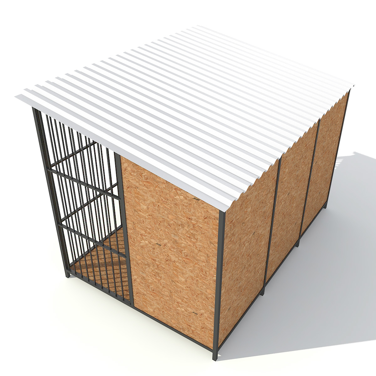dog shed 3d 3ds