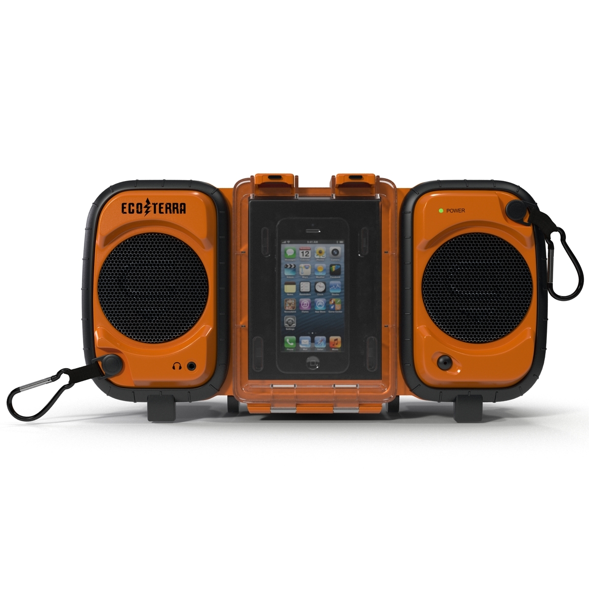 3d c4d iphone 5 stereo boombox