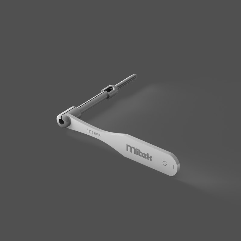 3d mitek screw surgeries model