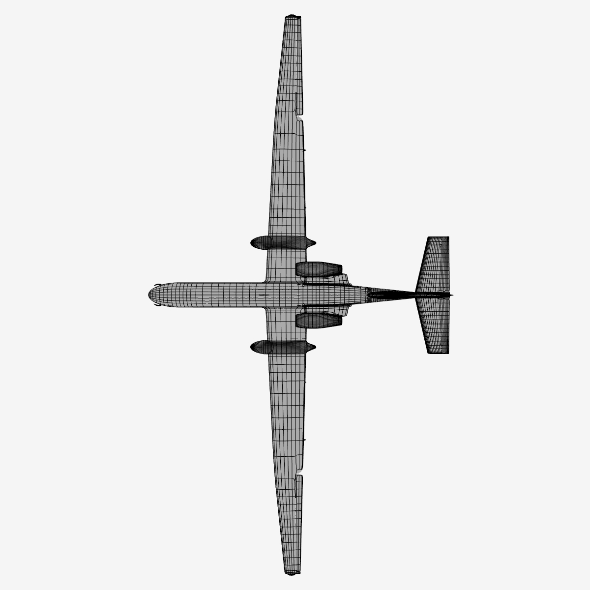 cassidian talarion uav drone 3d model