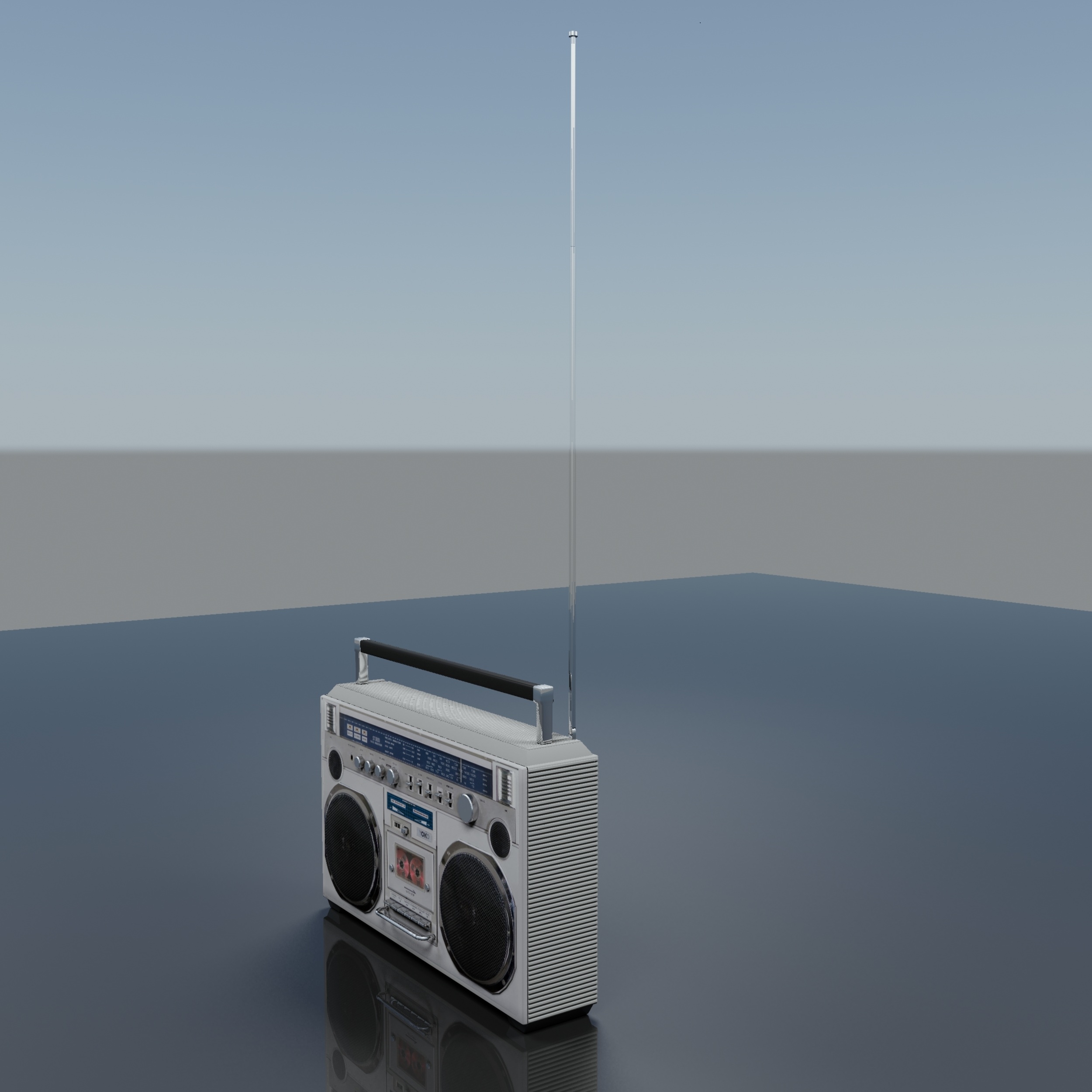 boom box 3d max