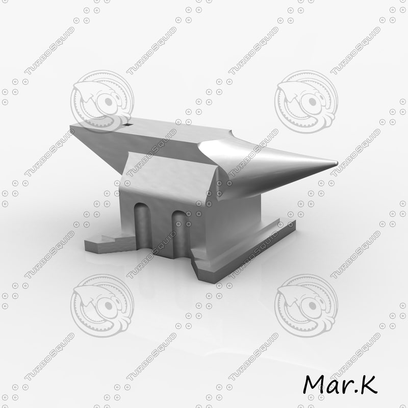 3d anvil