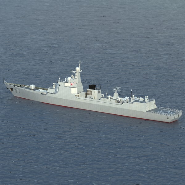 3d type 052c destroyer