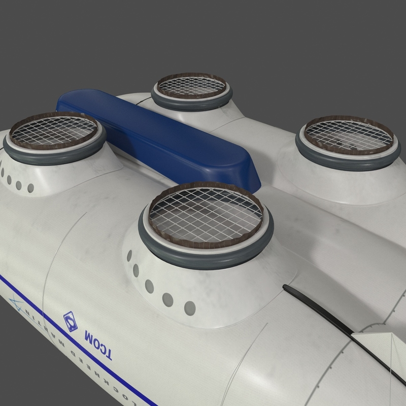 3d model aerostatic hybrid airship lockheed martin
