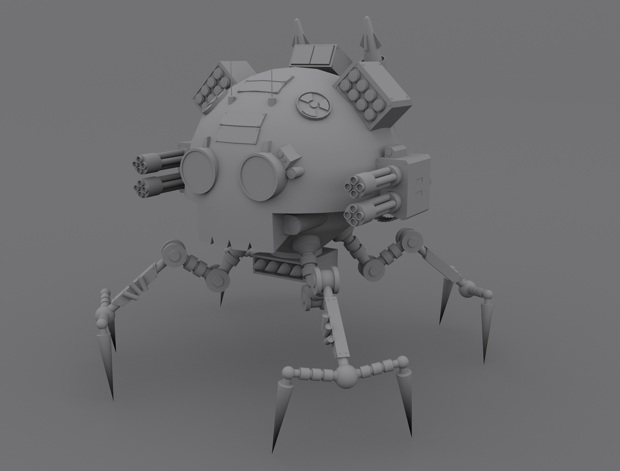 3d model robot bot