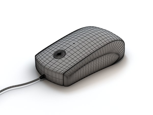 3d model computer mouse