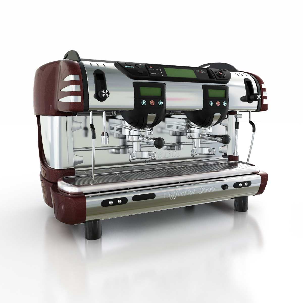 3d model espresso coffee machine