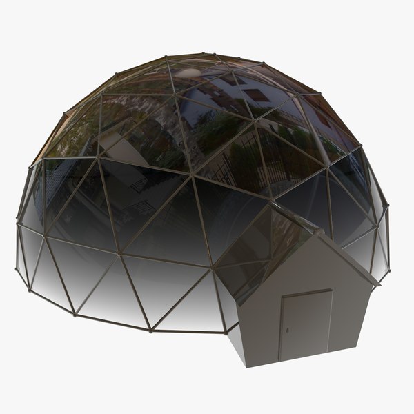 3d geodesic house