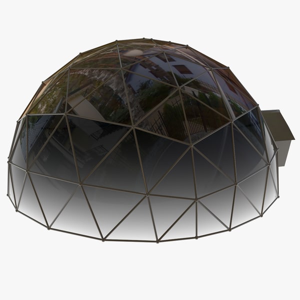 3d geodesic house
