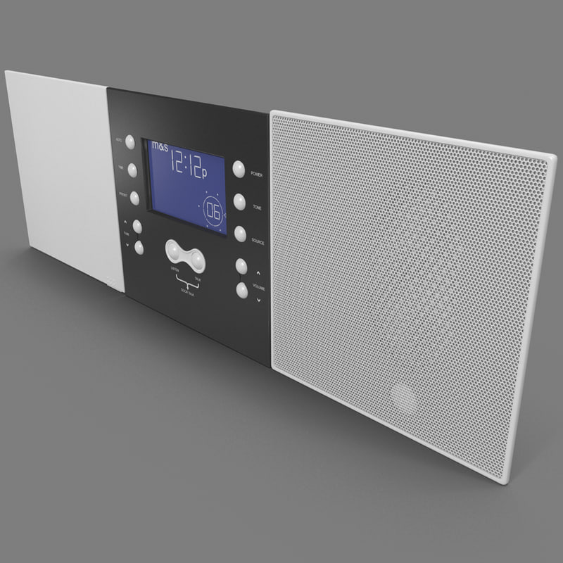 3d model indoor intercom