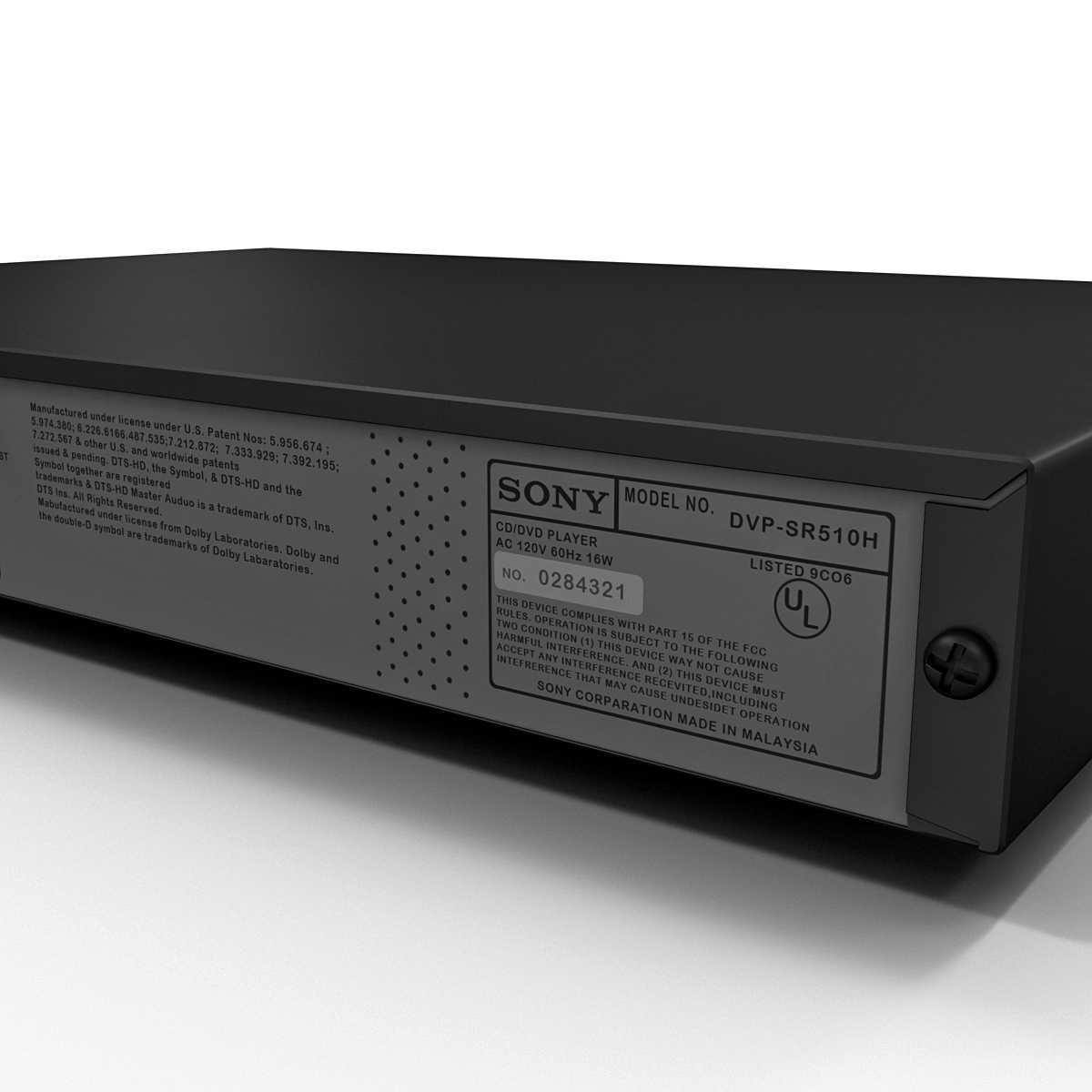 sony dvpsr510h dvd player 3ds