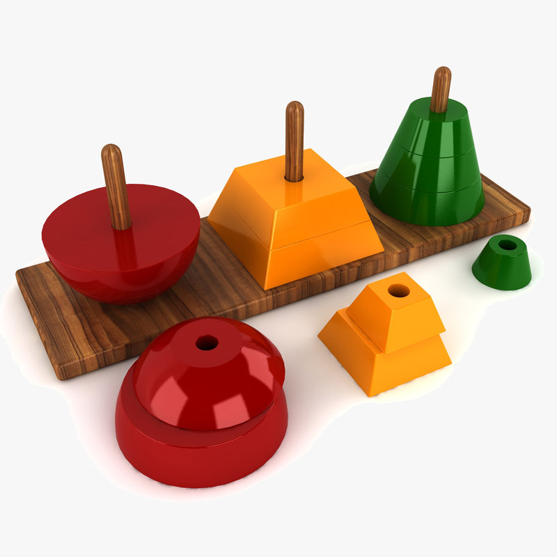 3d toy shapes