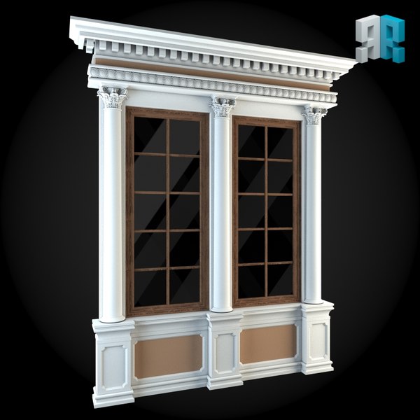 architectural modules 3d model