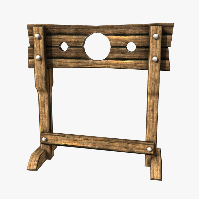 3d Medieval Stocks 3d Medieval Stocks
