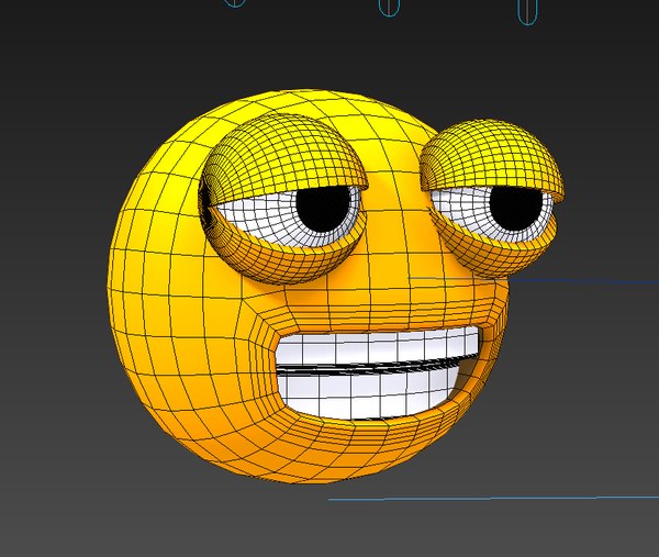 3d model emoticons rigged