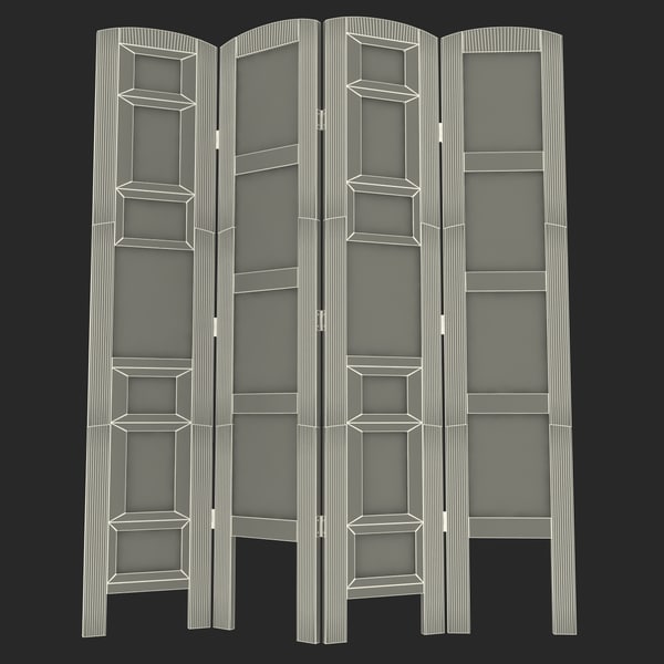 photo frame room divider 3d model