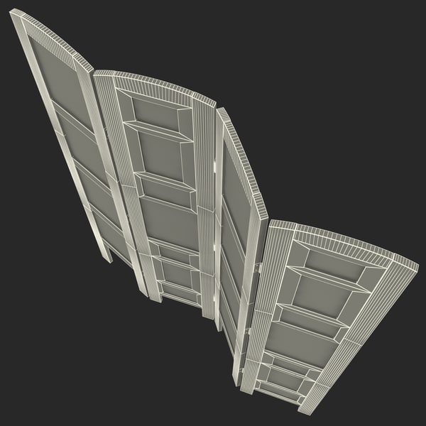 photo frame room divider 3d model