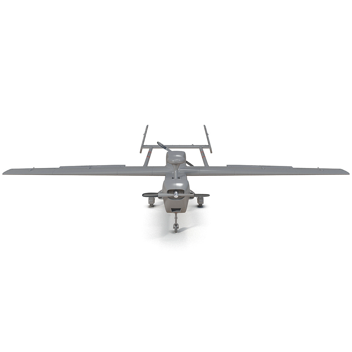 3ds max rq-5 hunter unmanned aircraft plane