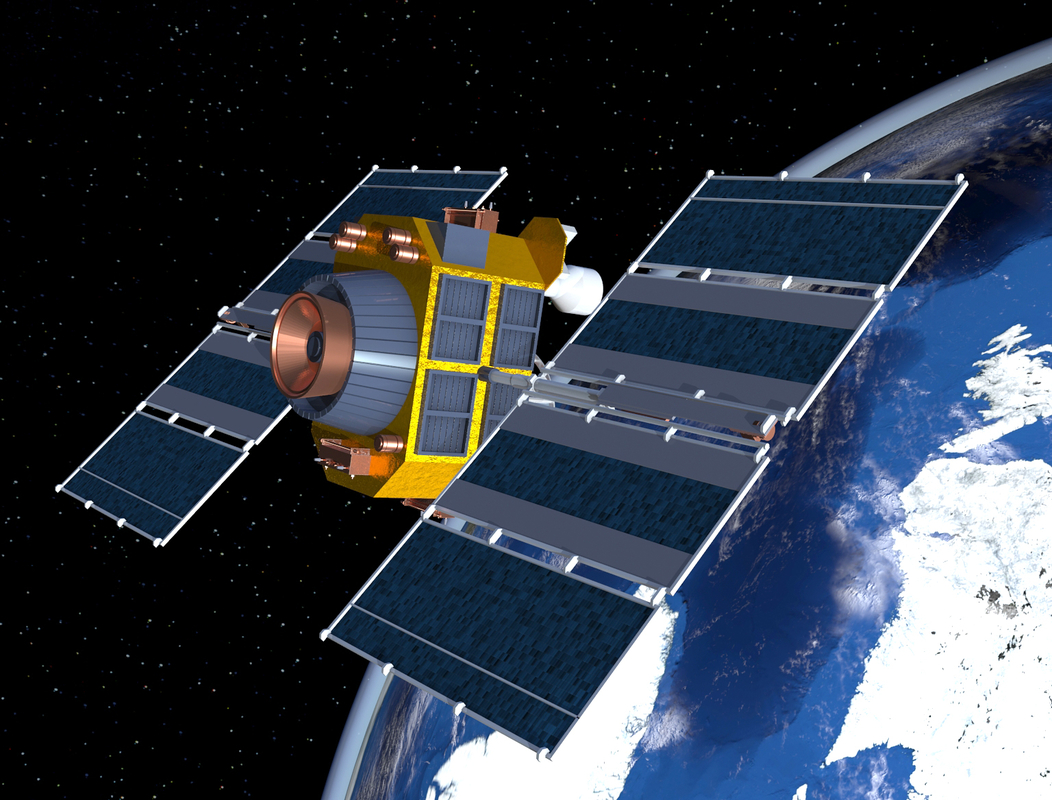 3d max gps satellite