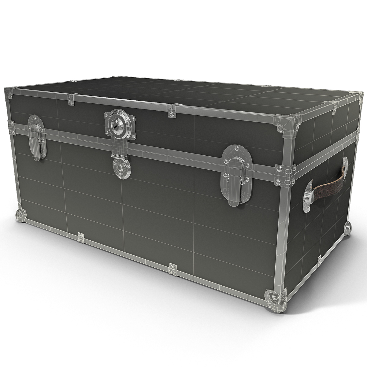 armor storage trunk 3d model