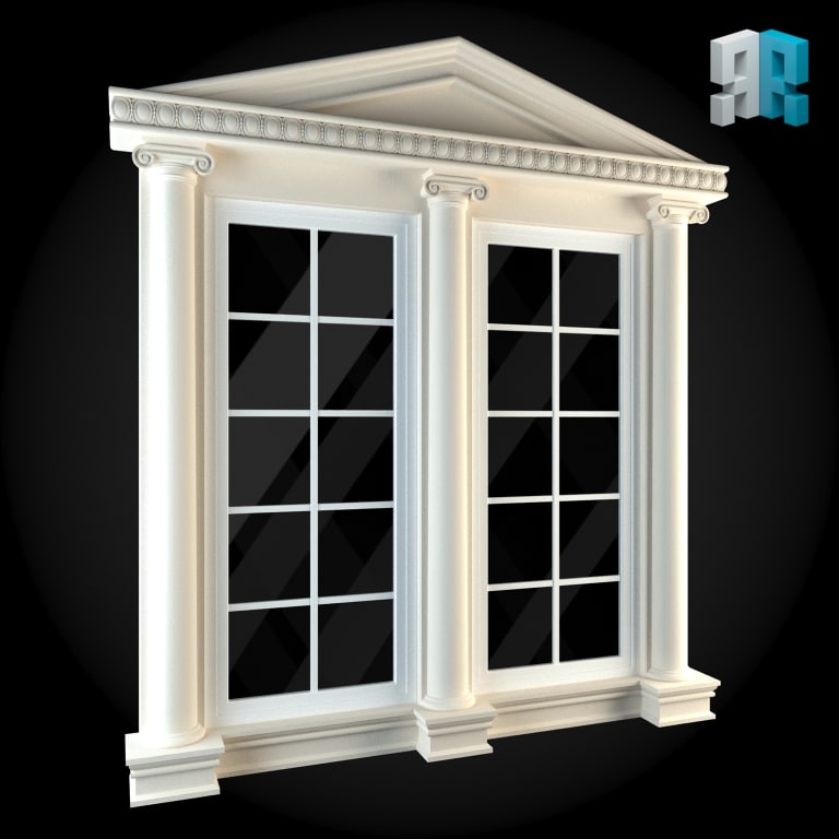 architectural modules 3d model