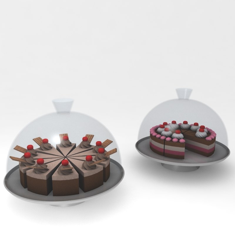 3ds max cakes