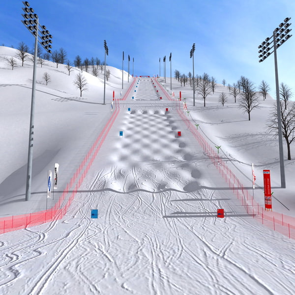 2014 winter olympics venue 3d model