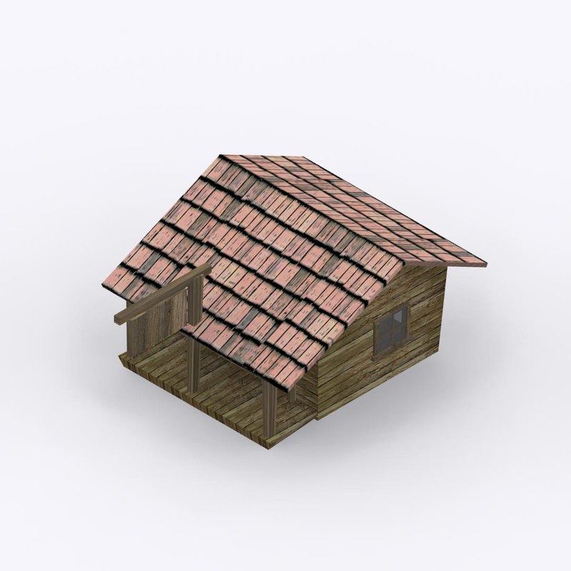 free wood shop 3d model