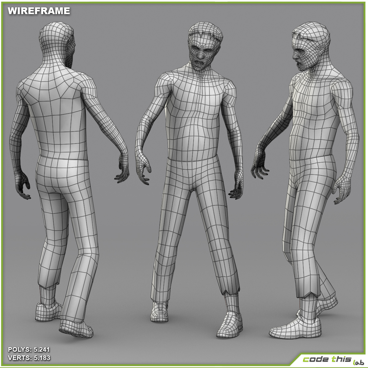 animations 3d model