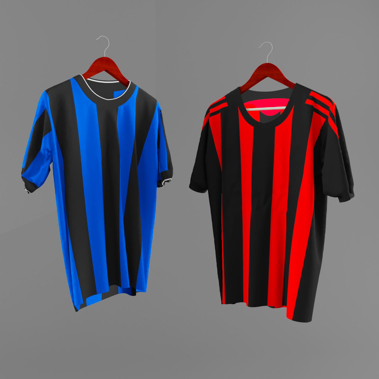 t-shirt football soccer 3d max