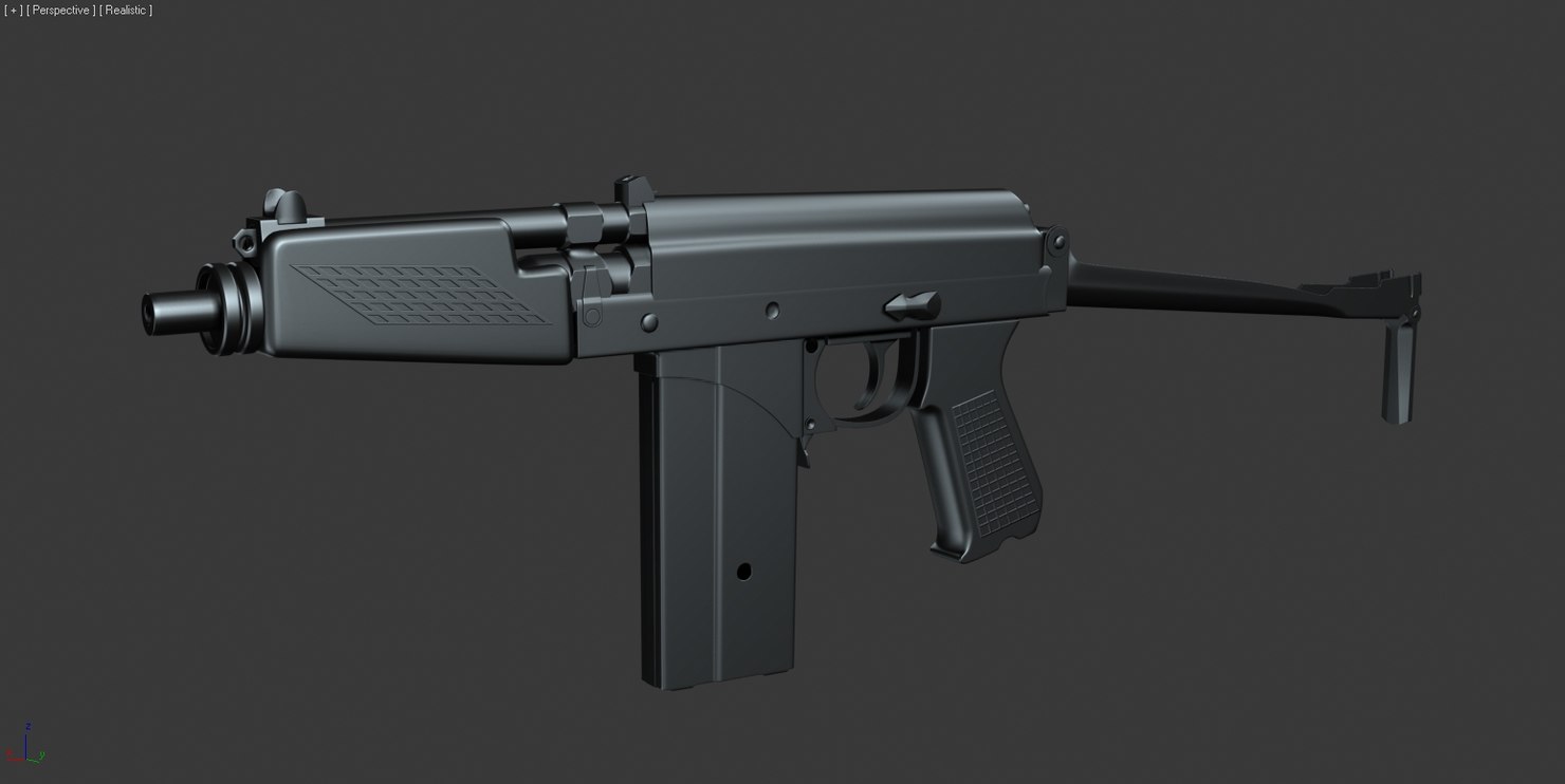 russian 9a91 sub-machine gun max