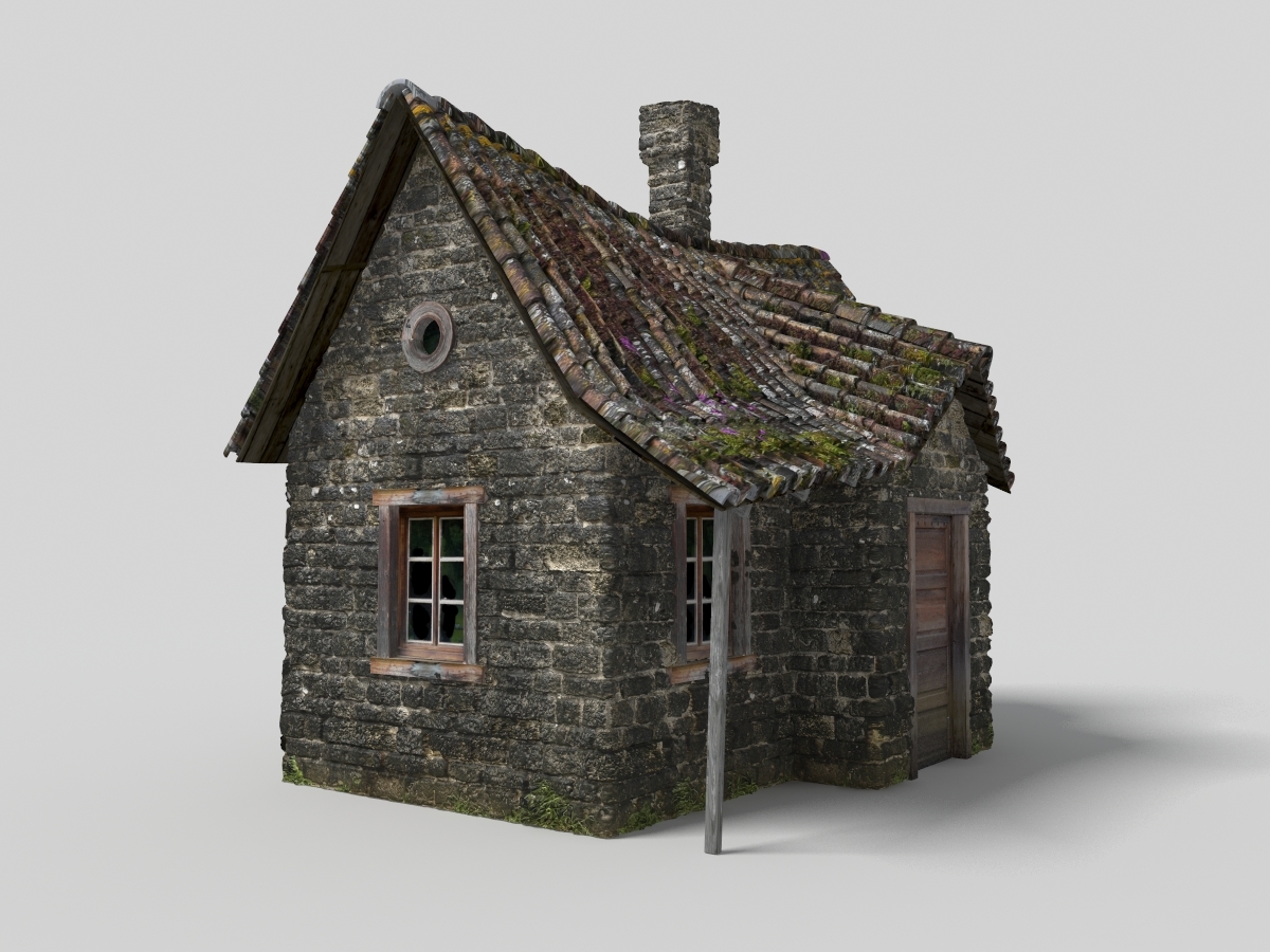old house 3d model