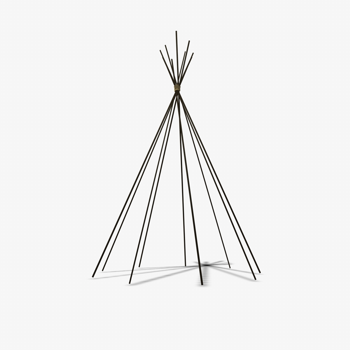 3d tepee structure