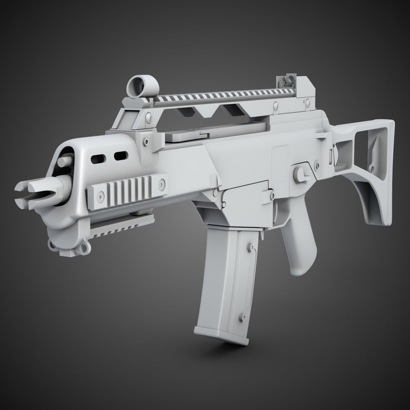 assault rifle g 36 obj