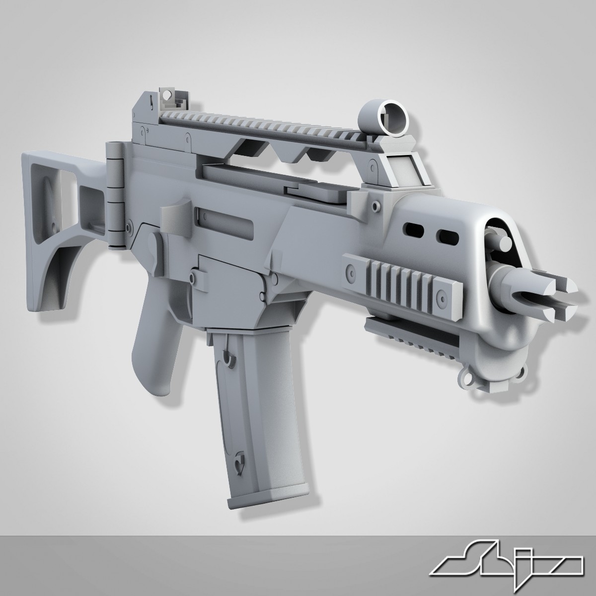 assault rifle g 36 obj