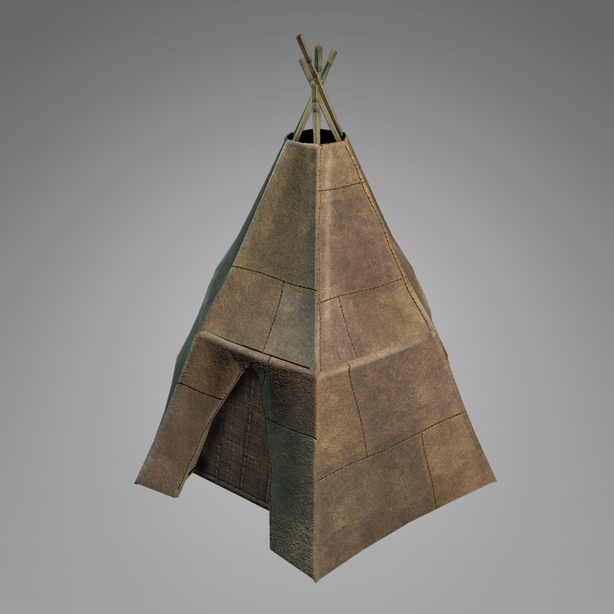 wigwam 3d max