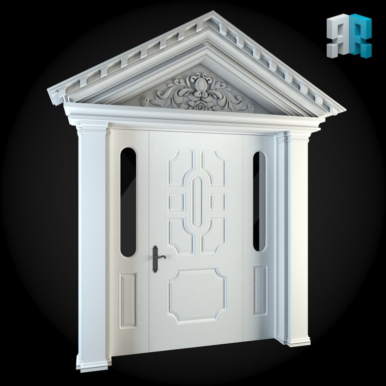 3d door model