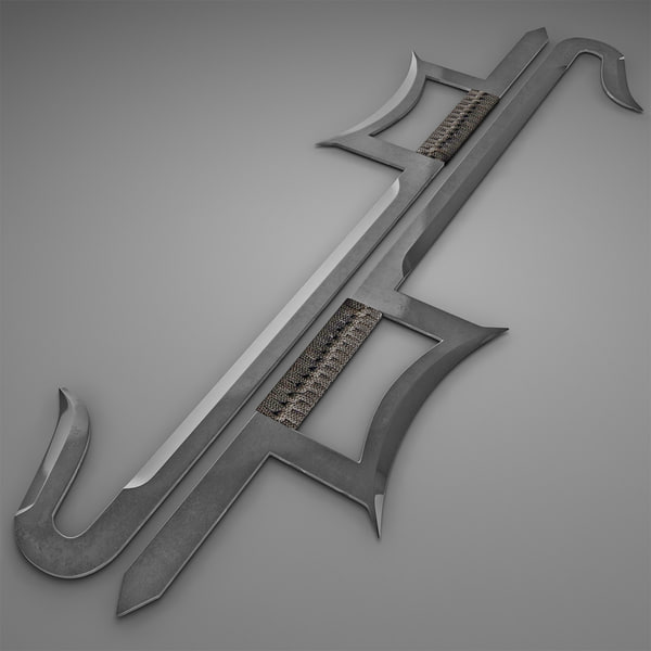 3ds max bladed weapon