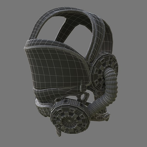 3d max pilot helmet