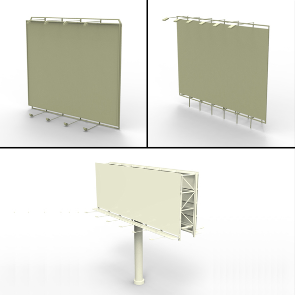 Billboard 3D Models for Download | TurboSquid