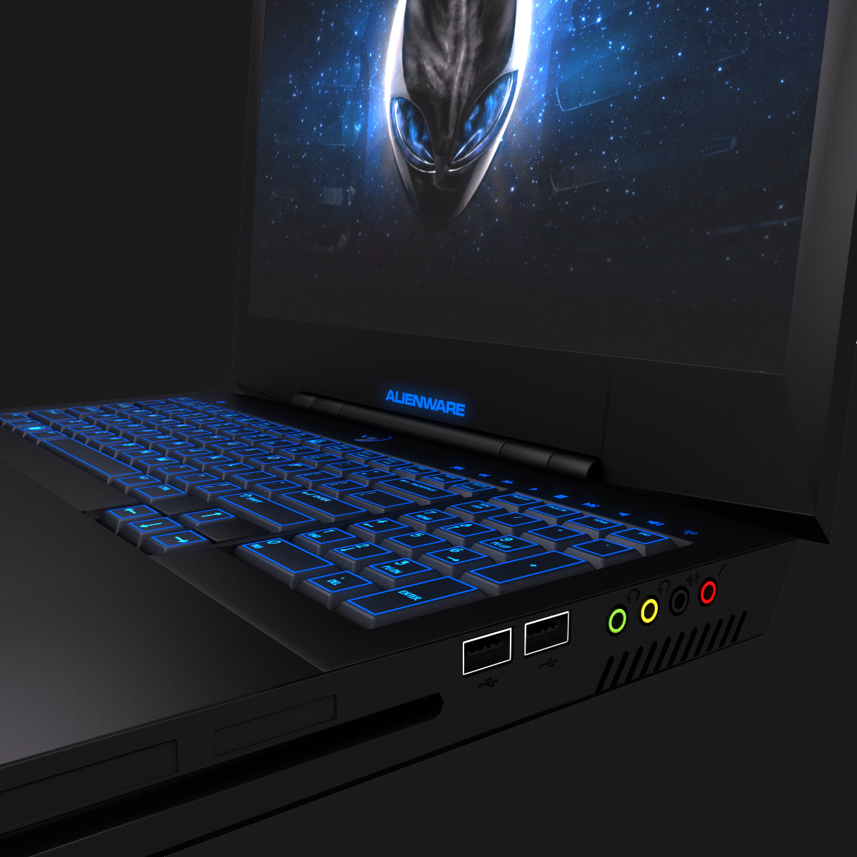 alienware m17x laptop 3d max