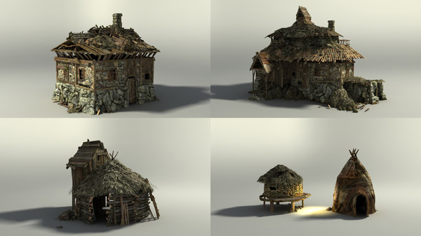 Hut 3D Models for Download | TurboSquid