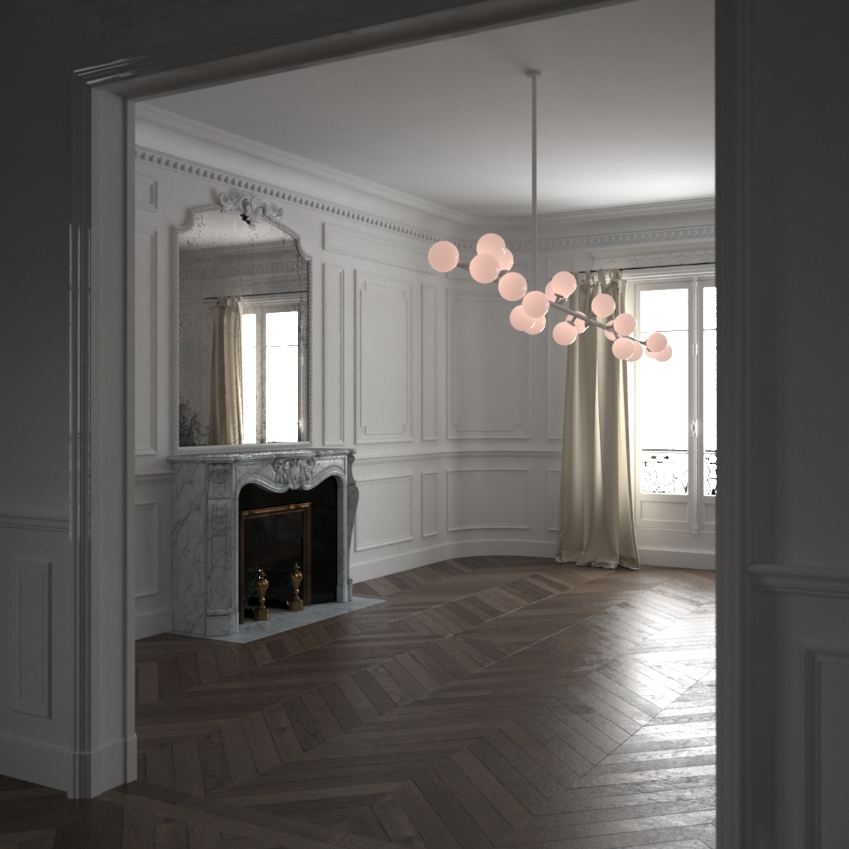 parisian interior haussmann max