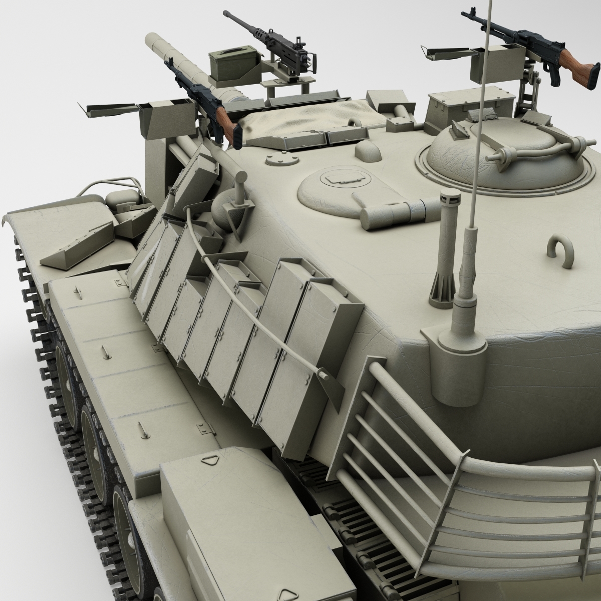 israel tank magach 6 3d model