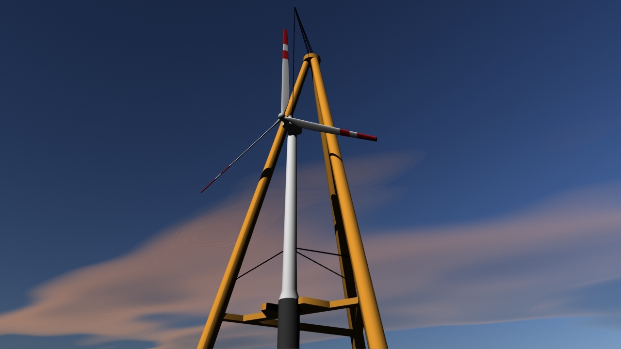 3d model offshore wind
