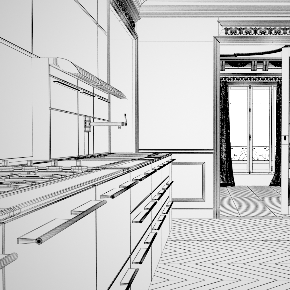 parisian interior haussmann max