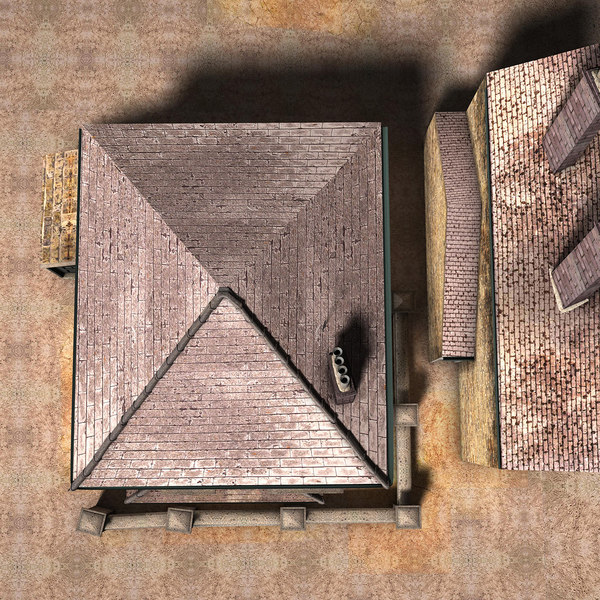 rural village 3d 3ds