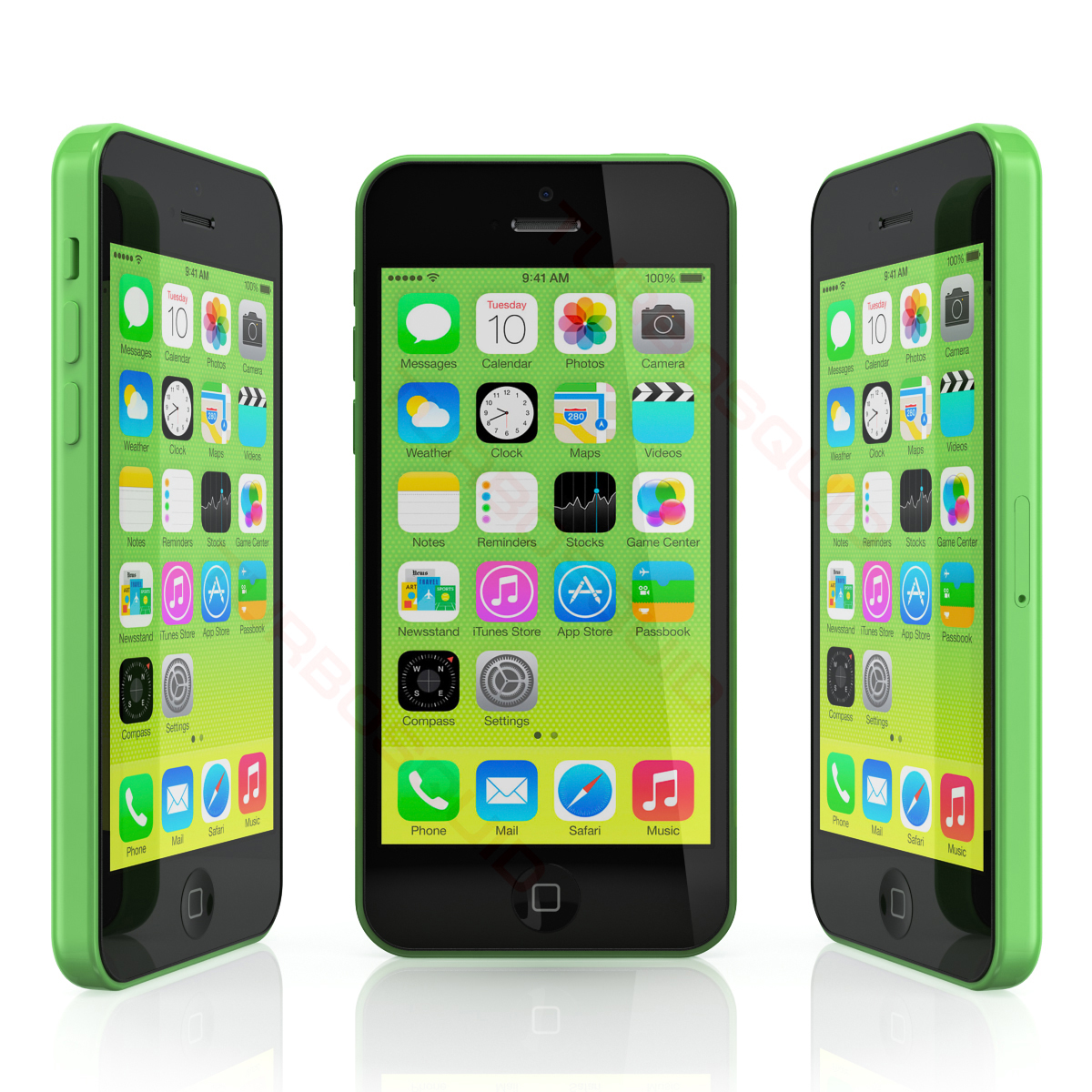 3d model copy iphone 5c colors